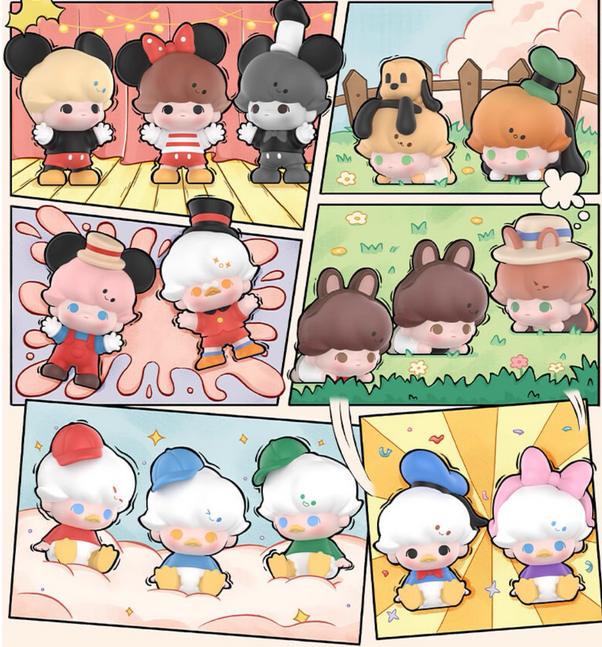 DIMOO x DISNEY Bean,3 In 1 Bag toy doll – Anloo