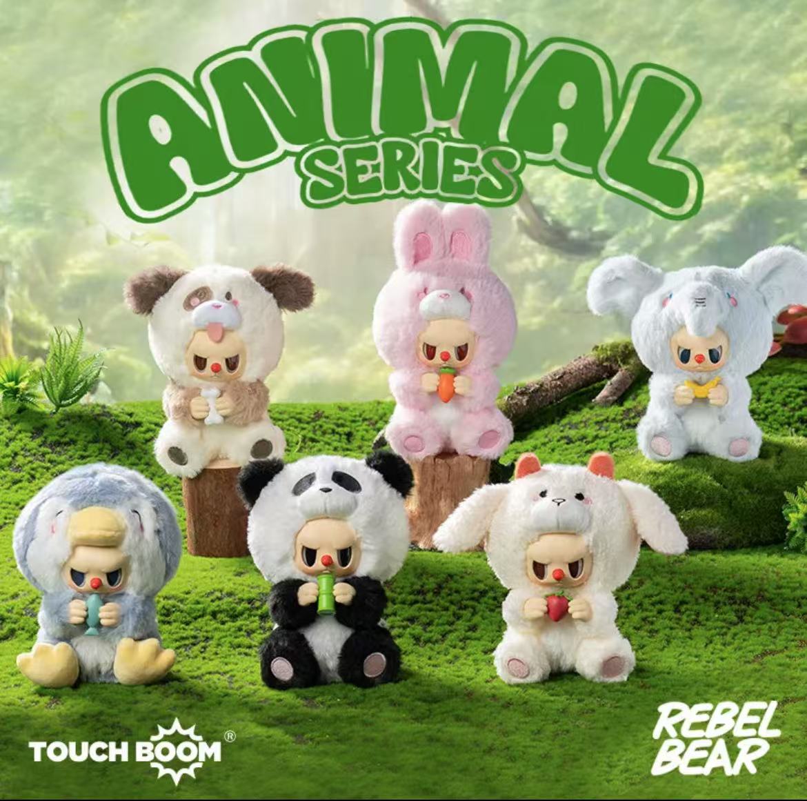 Rebel Bear Animal Plush toy doll – Anloo